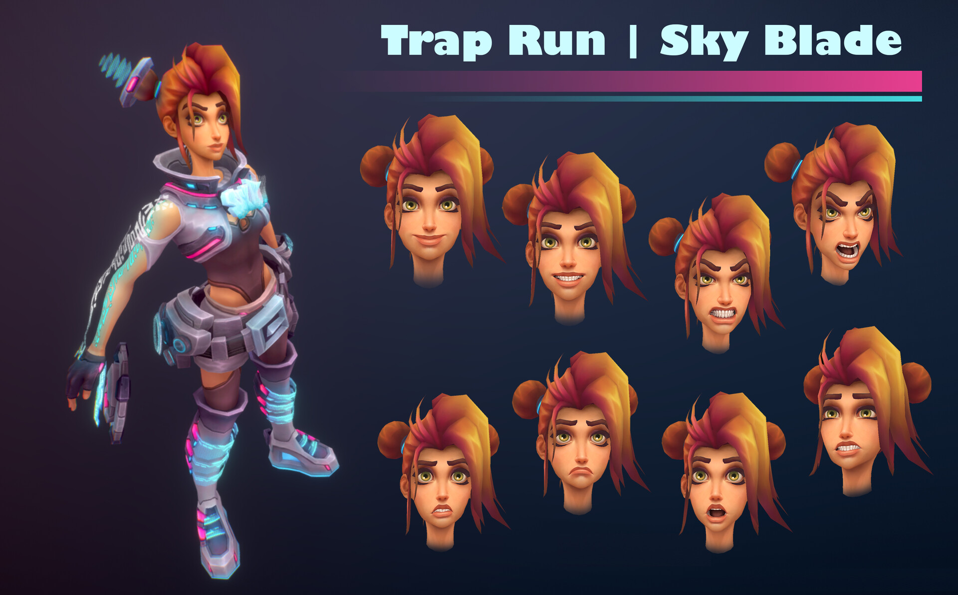 Tyrone Jaye Alarcon - Trap Run | Sky Blade