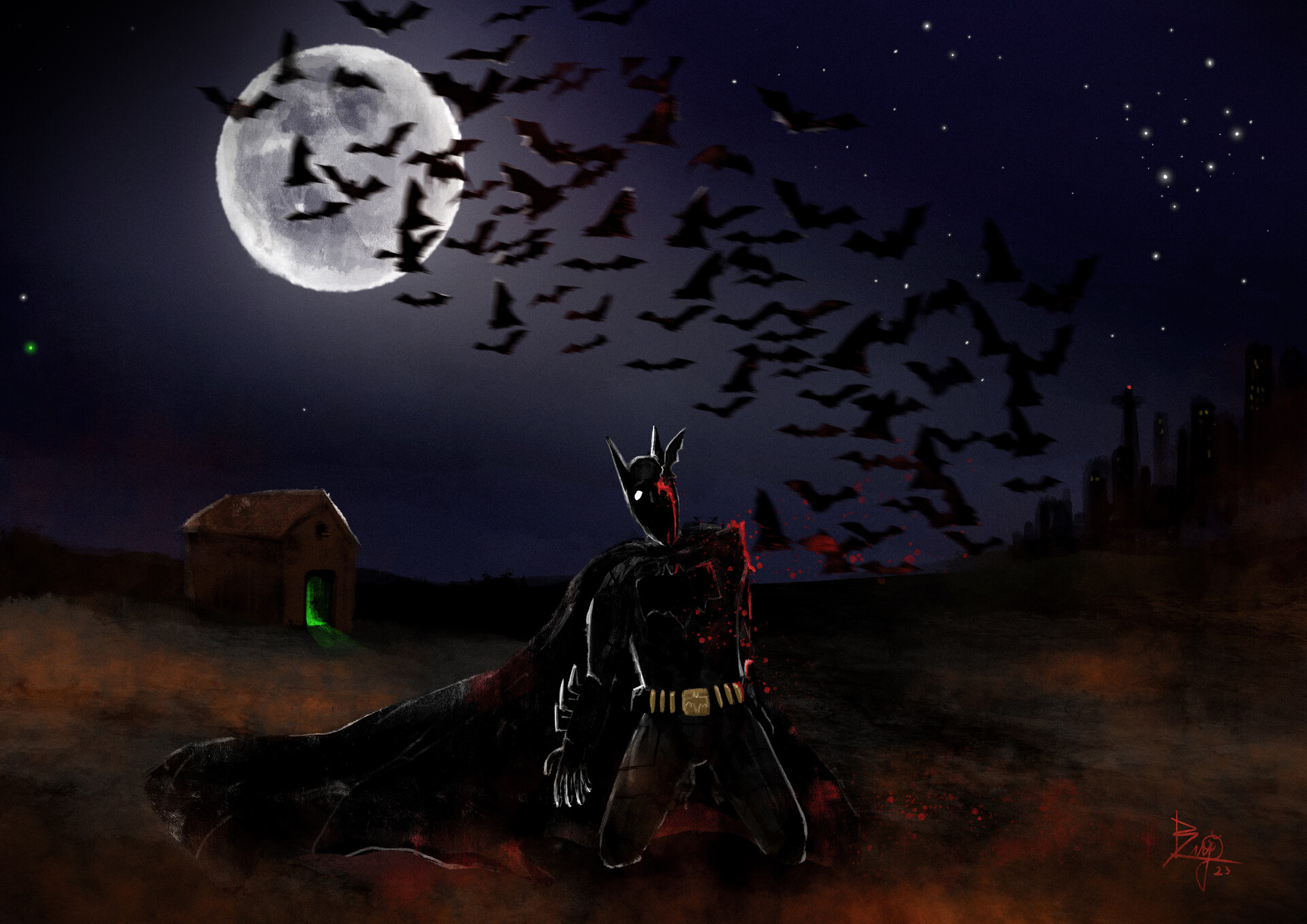 ArtStation - Death of Batman