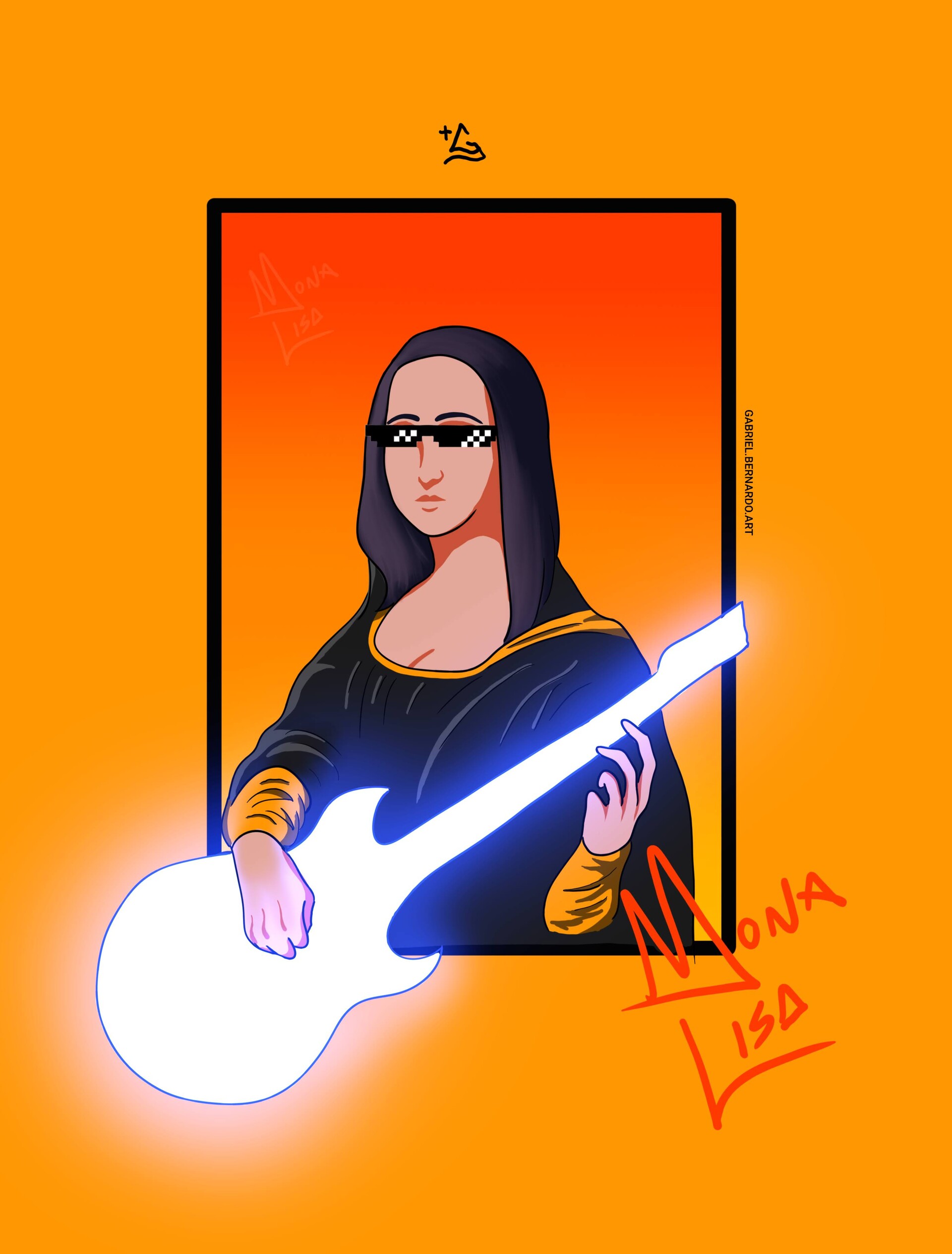 ArtStation - Mona Lisa Rock