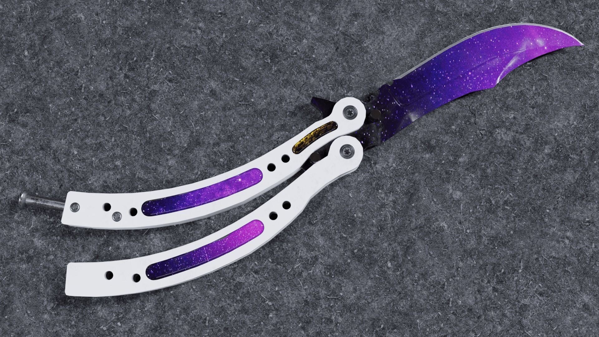 ArtStation - Butterfly knife