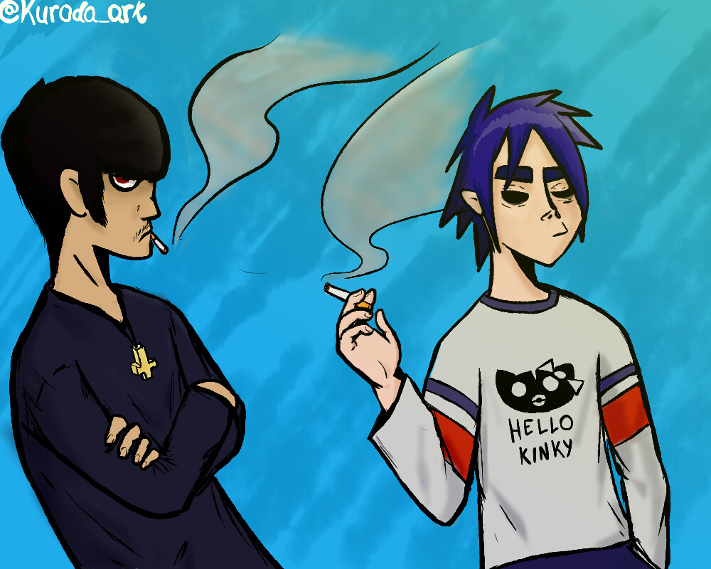 ArtStation - 1st Phase 2D and Murdoc