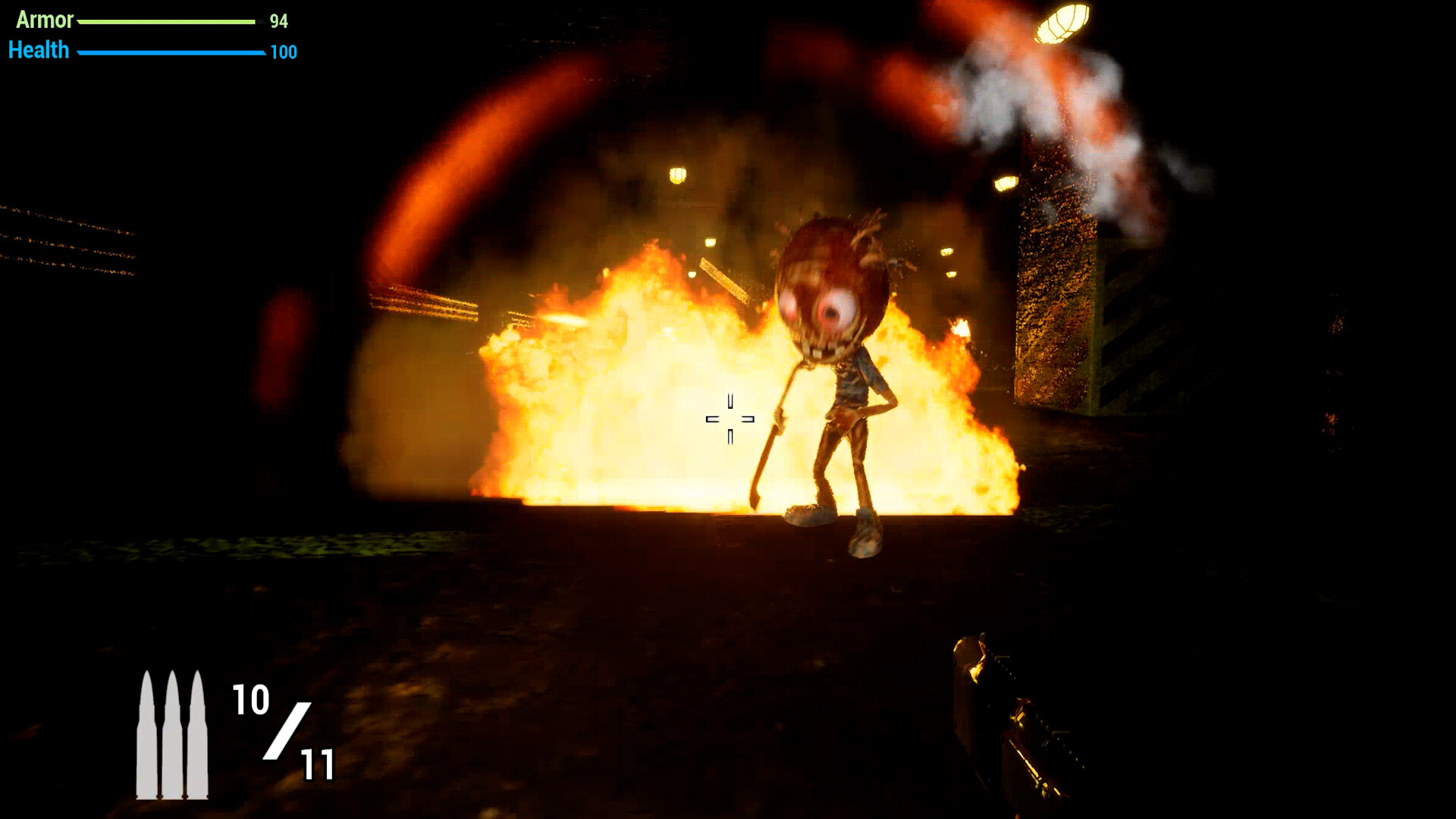 ArtStation - zombieGame_level_3_2_parkingLot