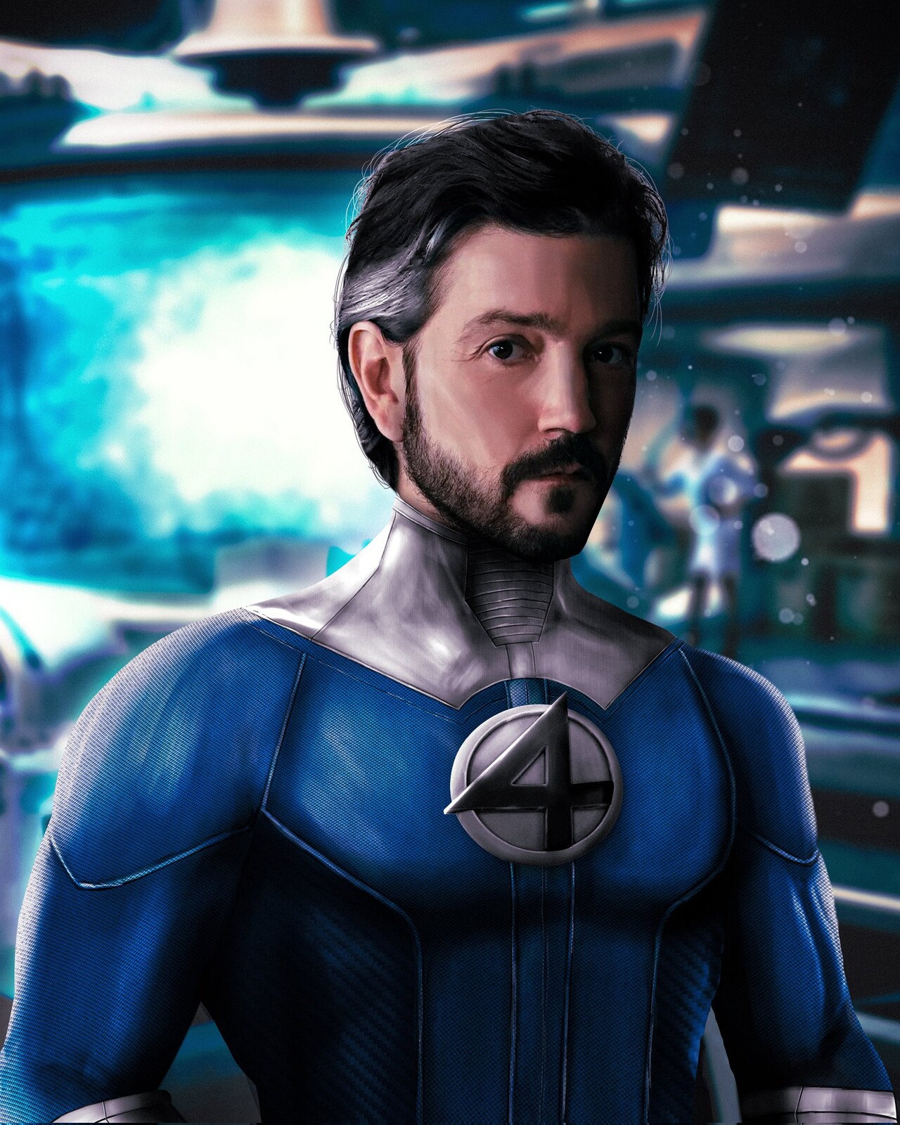 Caden McCoy - Diego Luna as Reed Richards