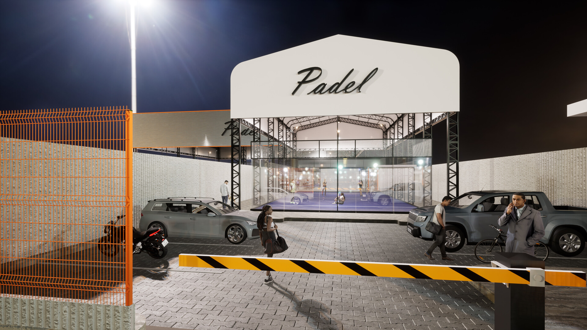 ArtStation - Rapid early project design for Padel court using Twinmotion