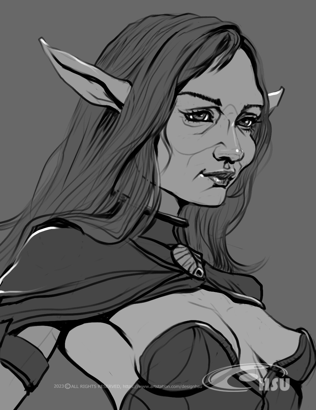 ArtStation - Elf Princess 2