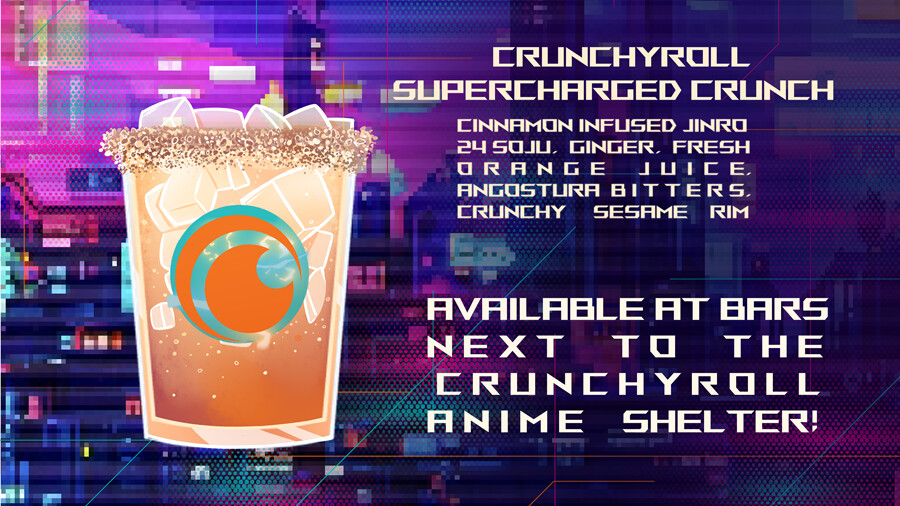 ArtStation - Crunchyroll Supercharged Crunch drink ad