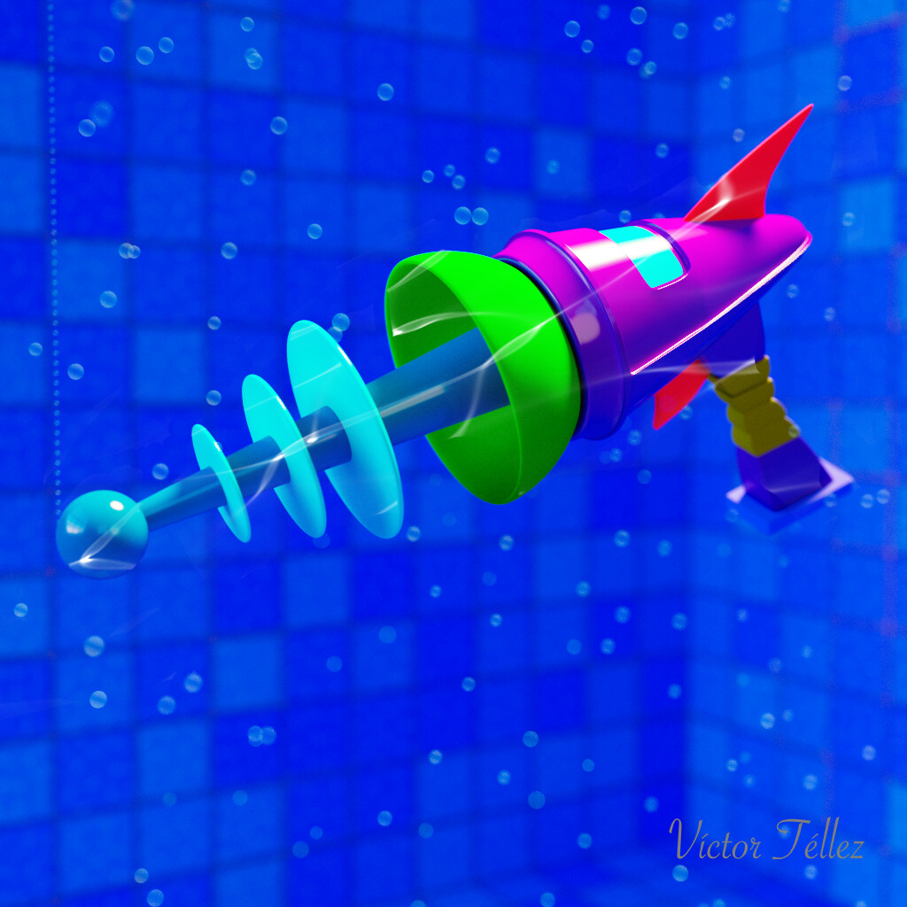 ArtStation - Water Gun