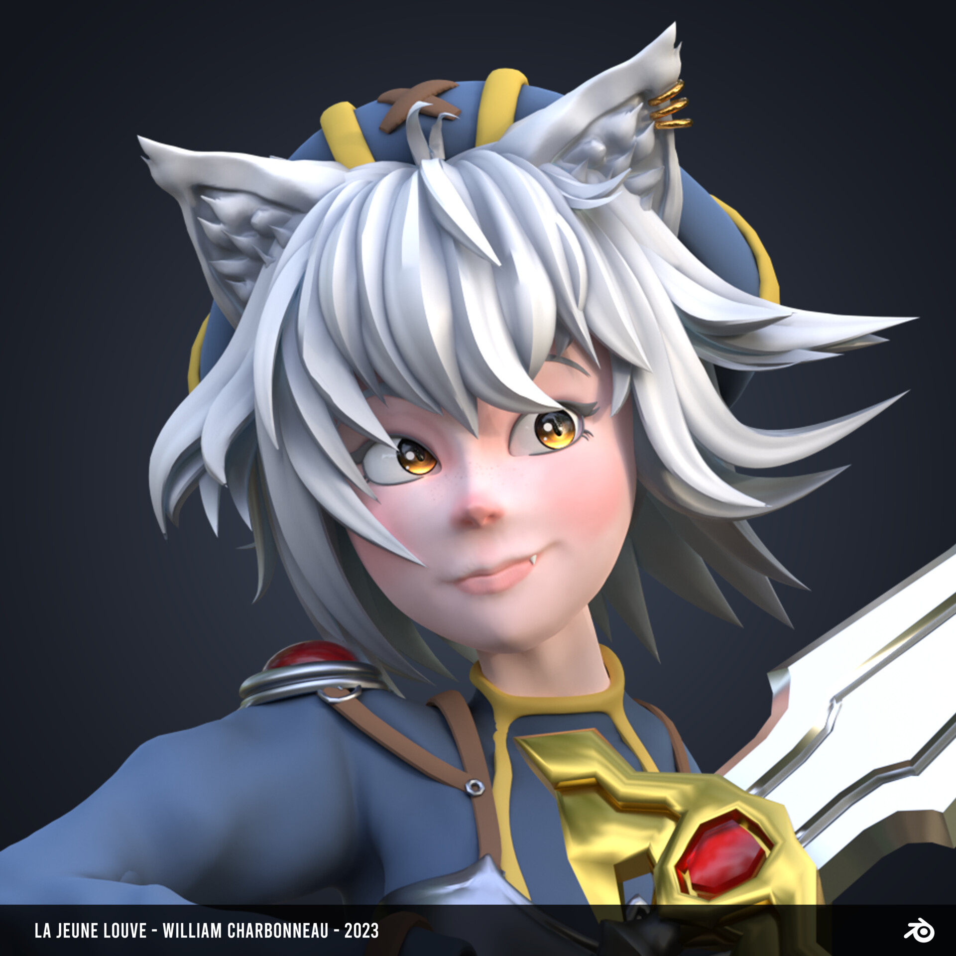 ArtStation - La jeune louve