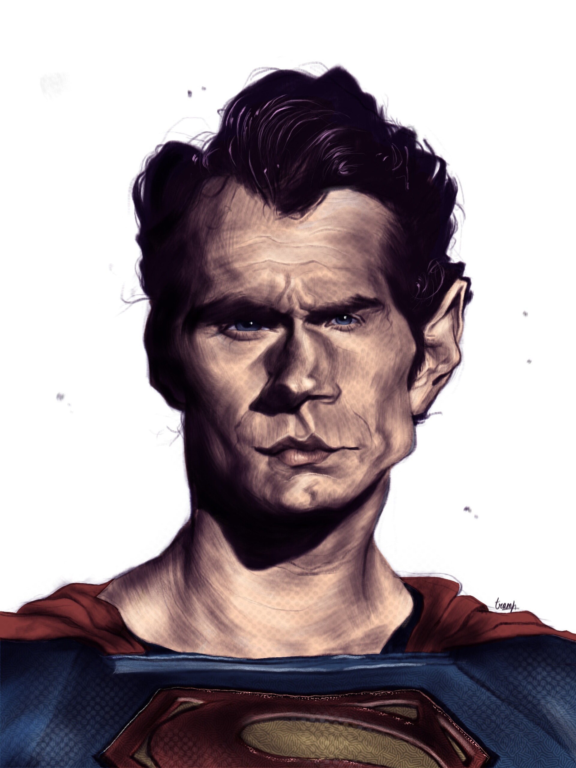 ArtStation - Henry Cavill as Superman