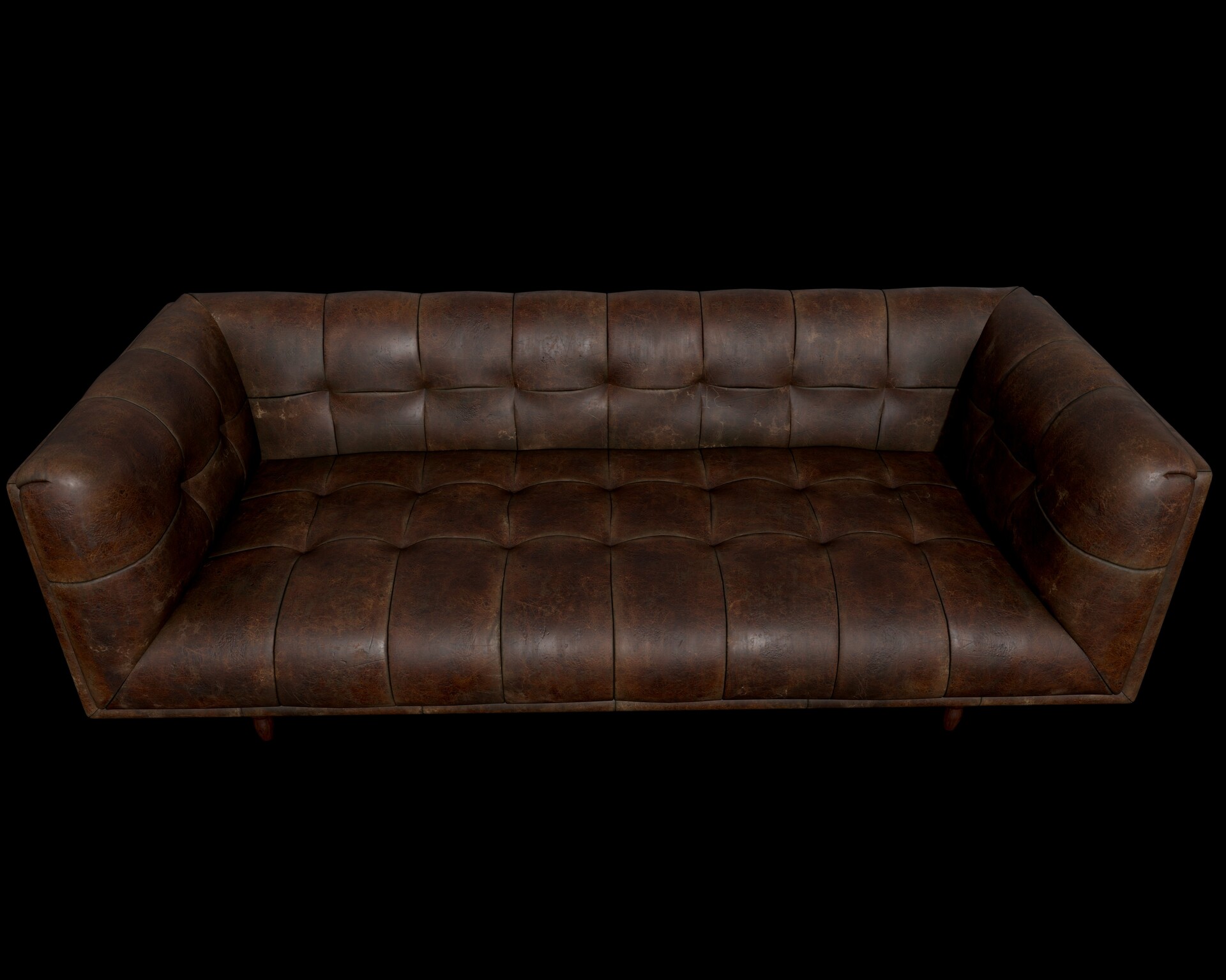 ArtStation - Old Leather Sofa