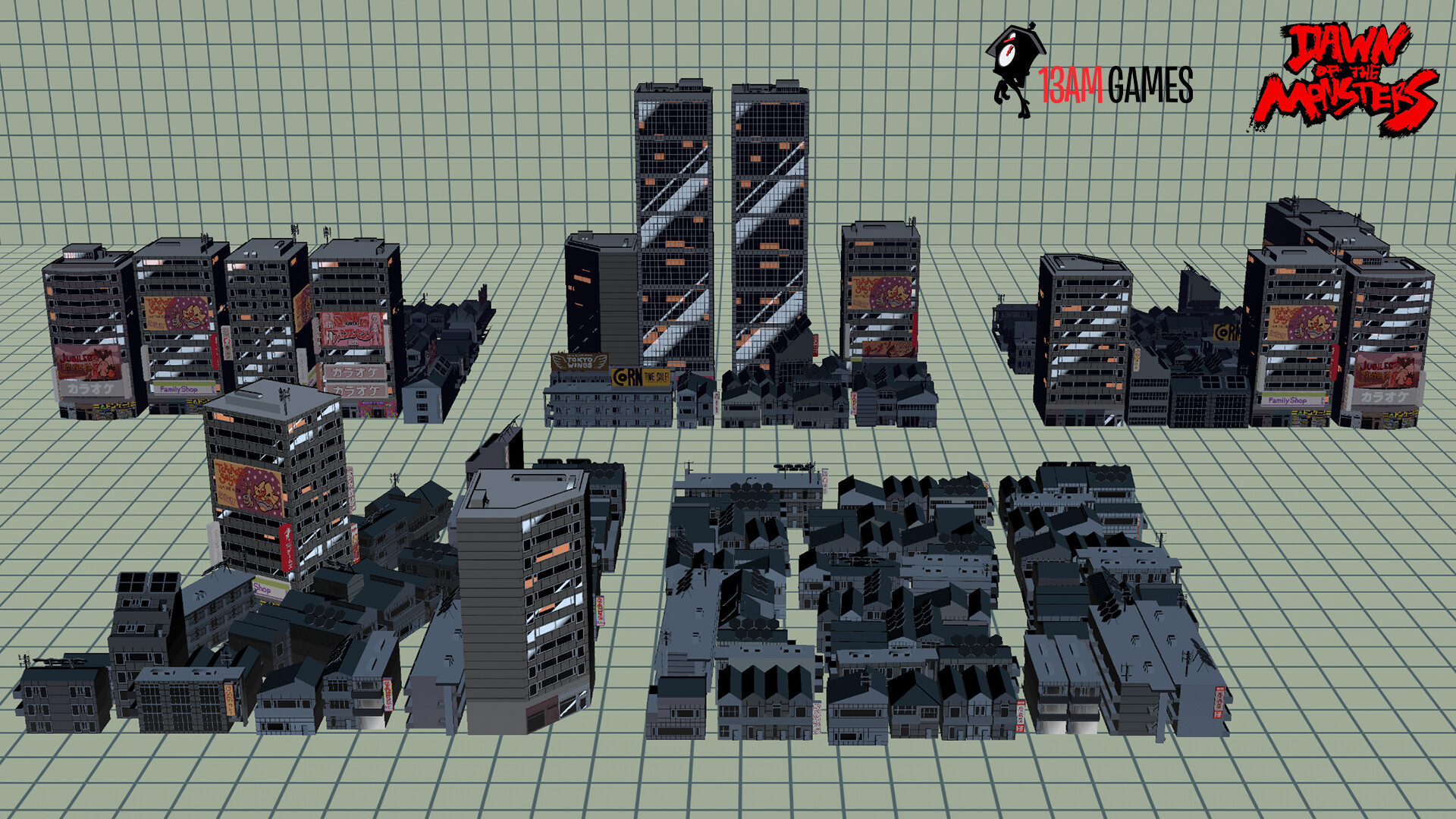 Van Lawrence Ching - Dawn Of The Monsters: Environment Assets