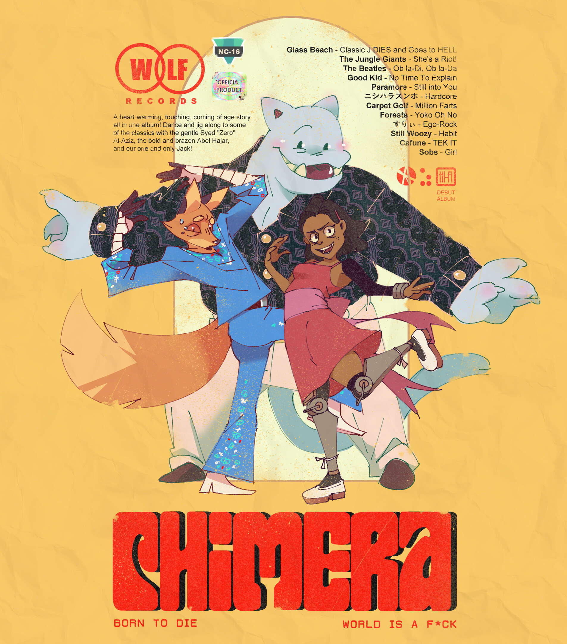 ArtStation - CHIMERA A' GO-GO