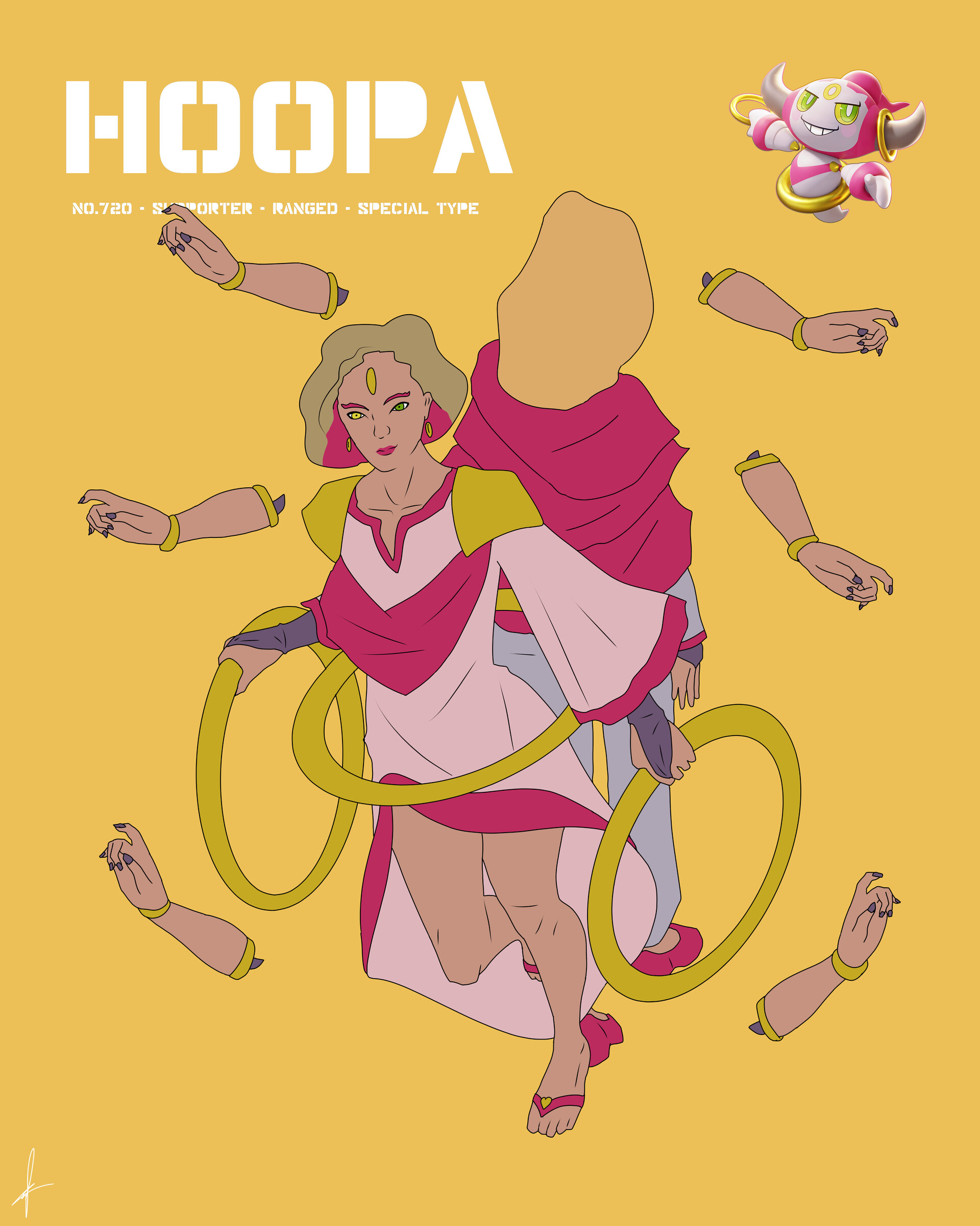 Hoopa Gijinka