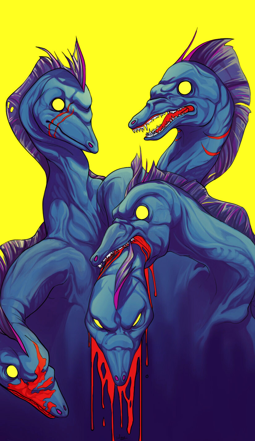 ArtStation - Folly of the hydra