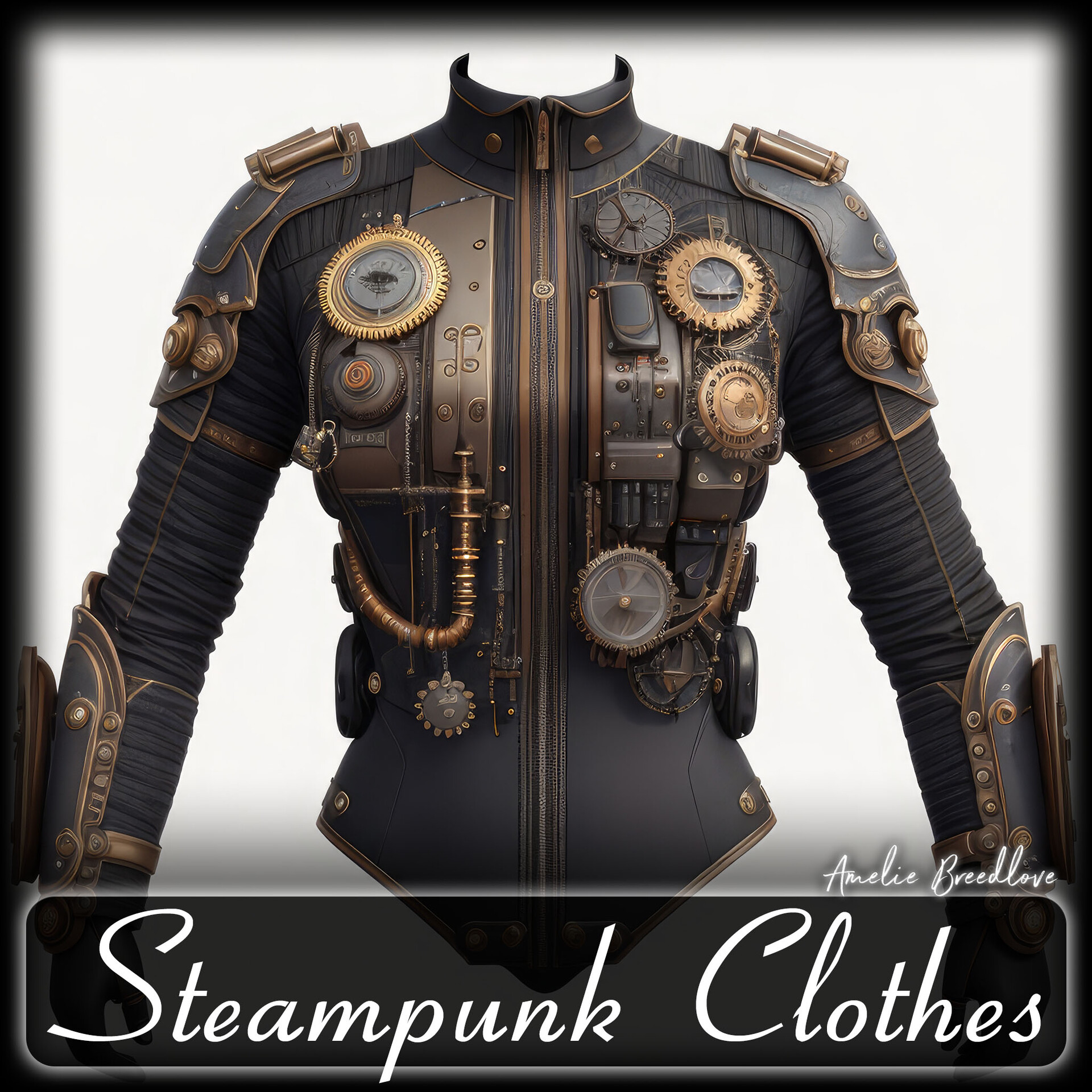 ArtStation - 240 Steampunk Clothes Reference Pack | 4K | v.3