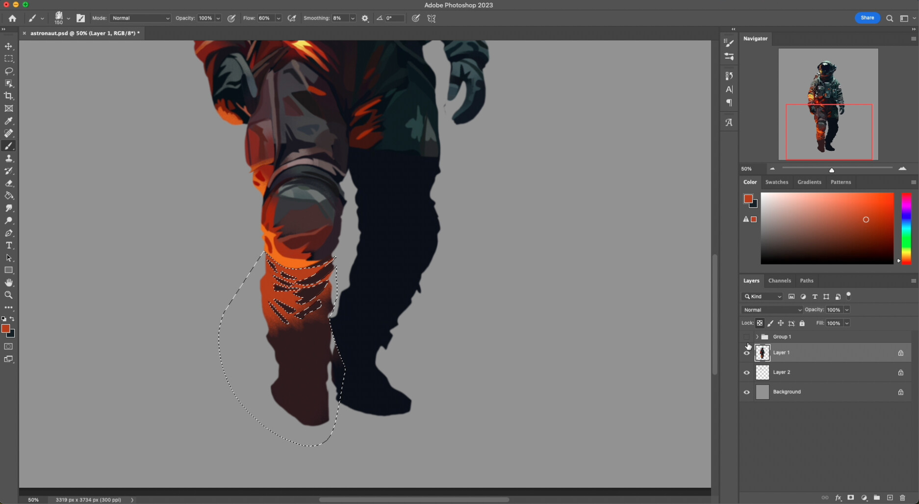 Acidify Art - Defying Gravity: A Walk Through Space