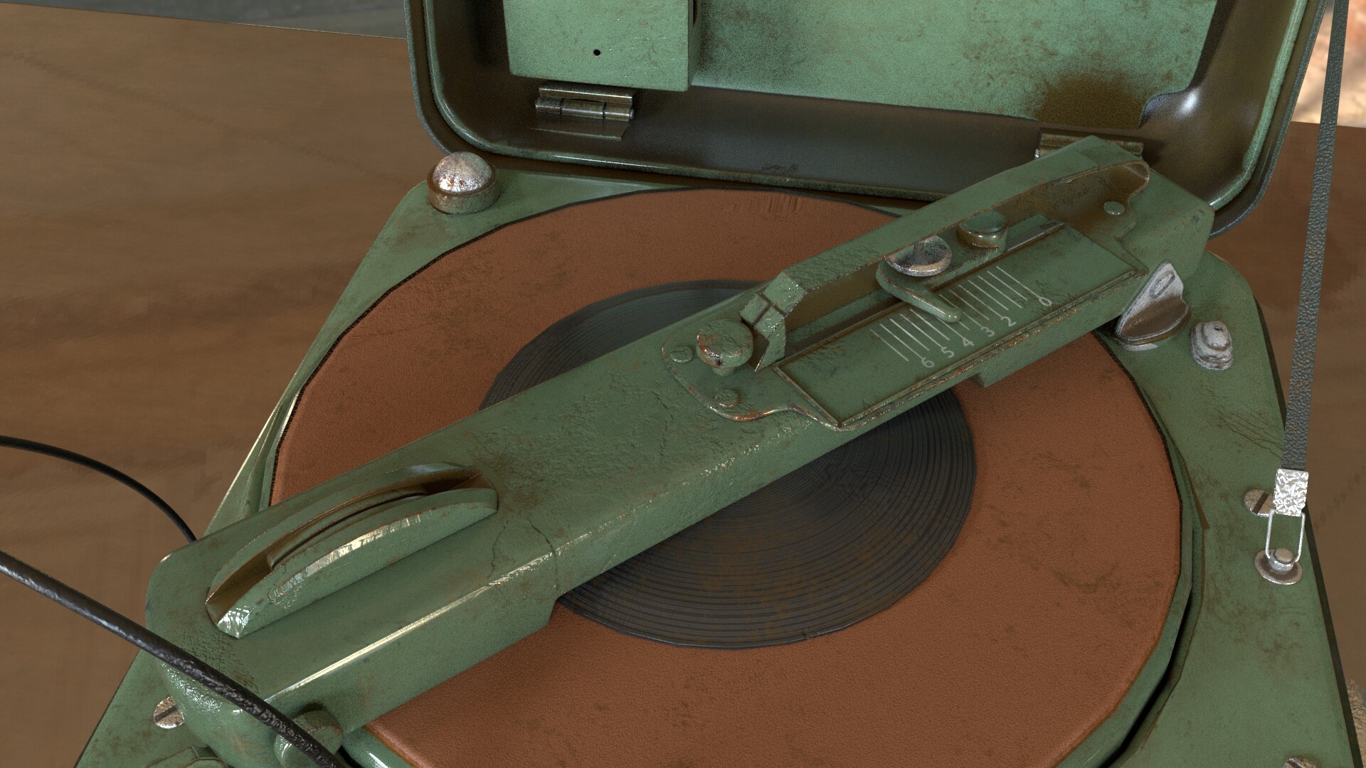 Polly Baek - VFX Modelling_ Emidicta Dictation Machine