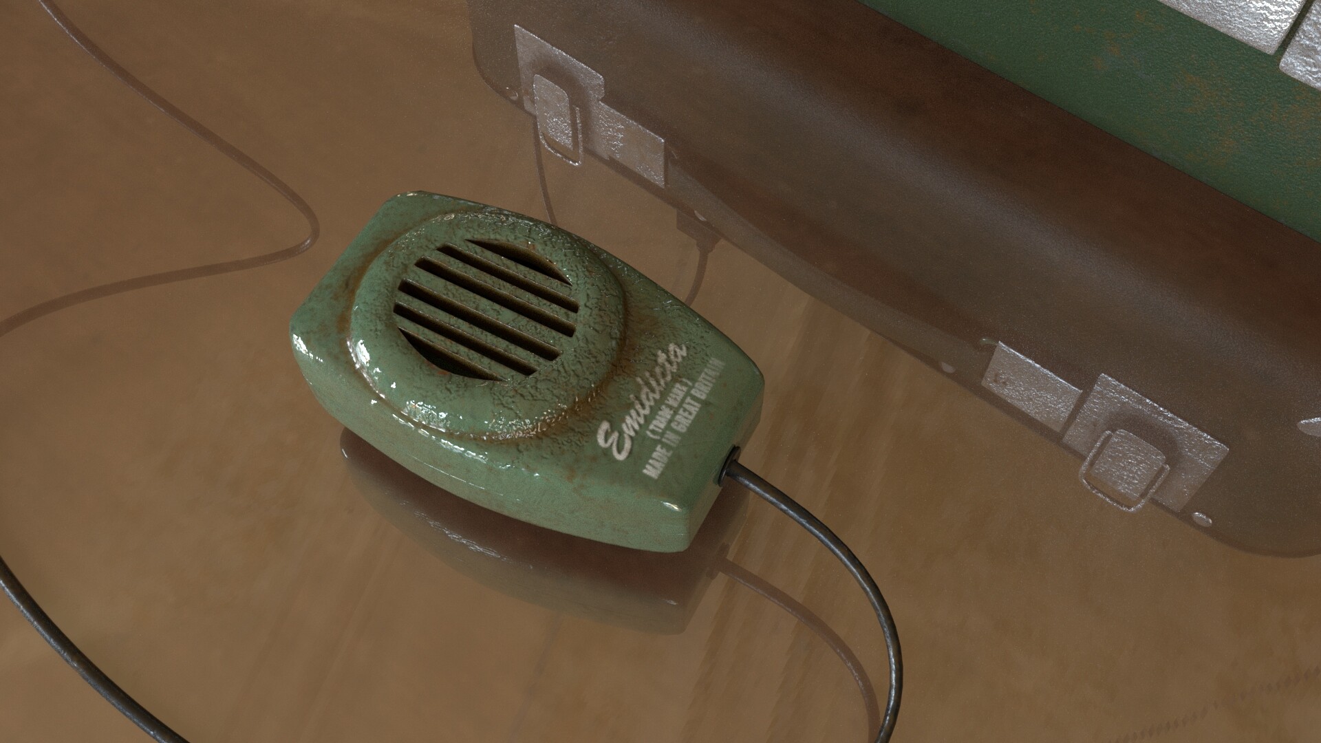 Polly Baek - VFX Modelling_ Emidicta Dictation Machine