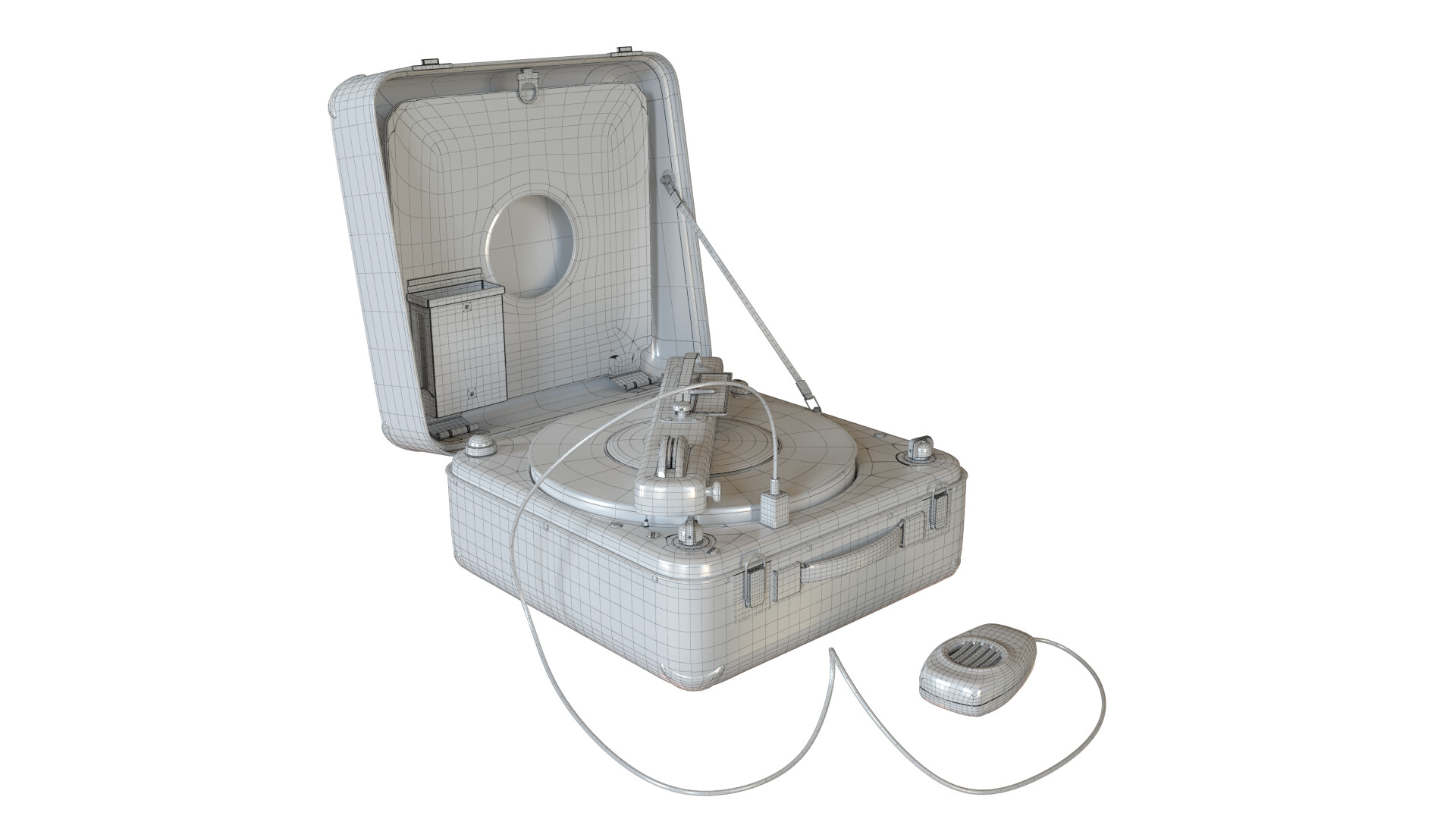 Polly Baek - VFX Modelling_ Emidicta Dictation Machine