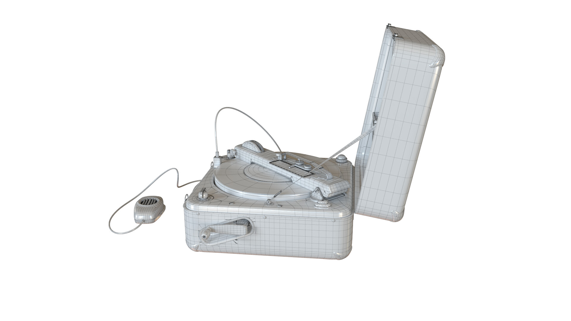 Polly Baek - VFX Modelling_ Emidicta Dictation Machine