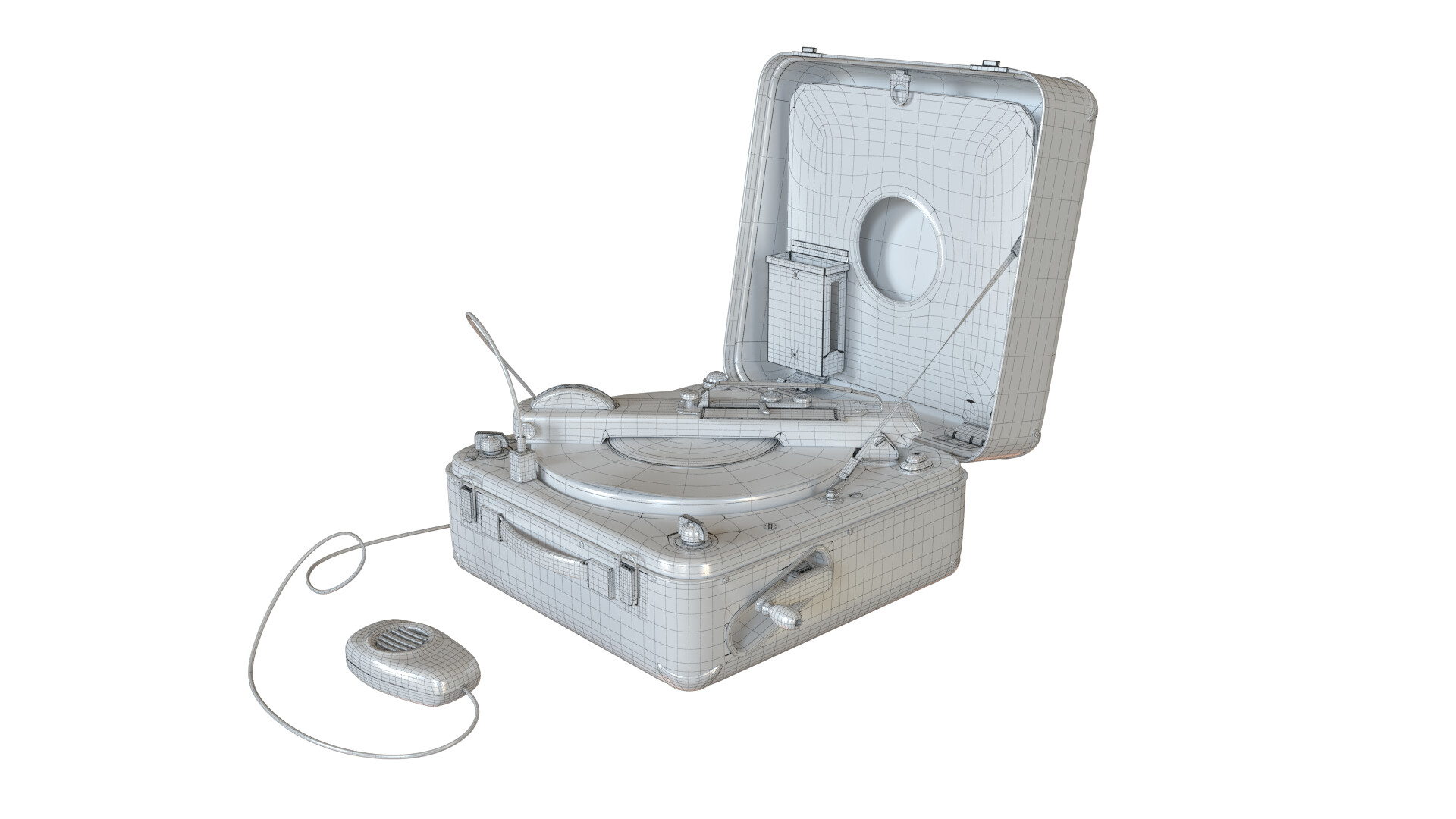 Polly Baek - VFX Modelling_ Emidicta Dictation Machine