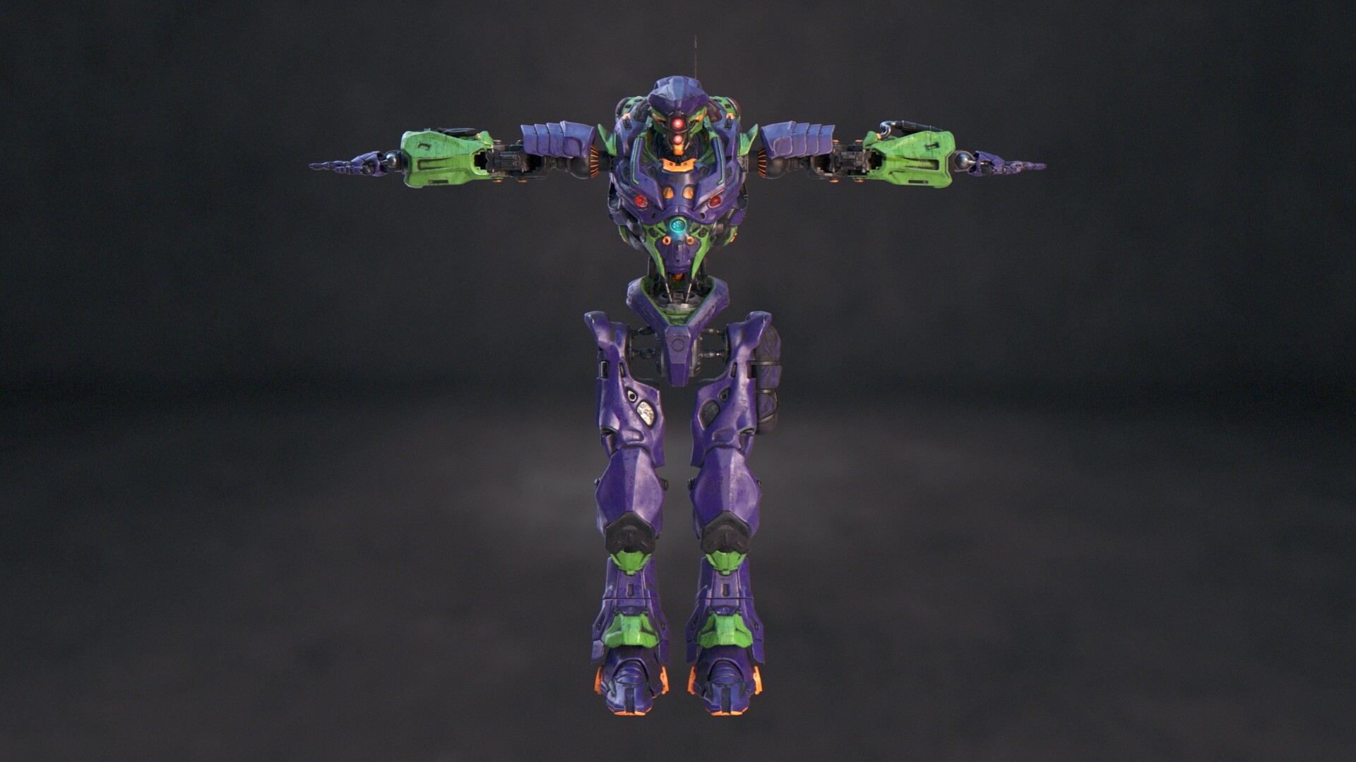 Santiago Díaz - RIG.B Autodesk (The Rookies Challenge) - My Texturing Entry