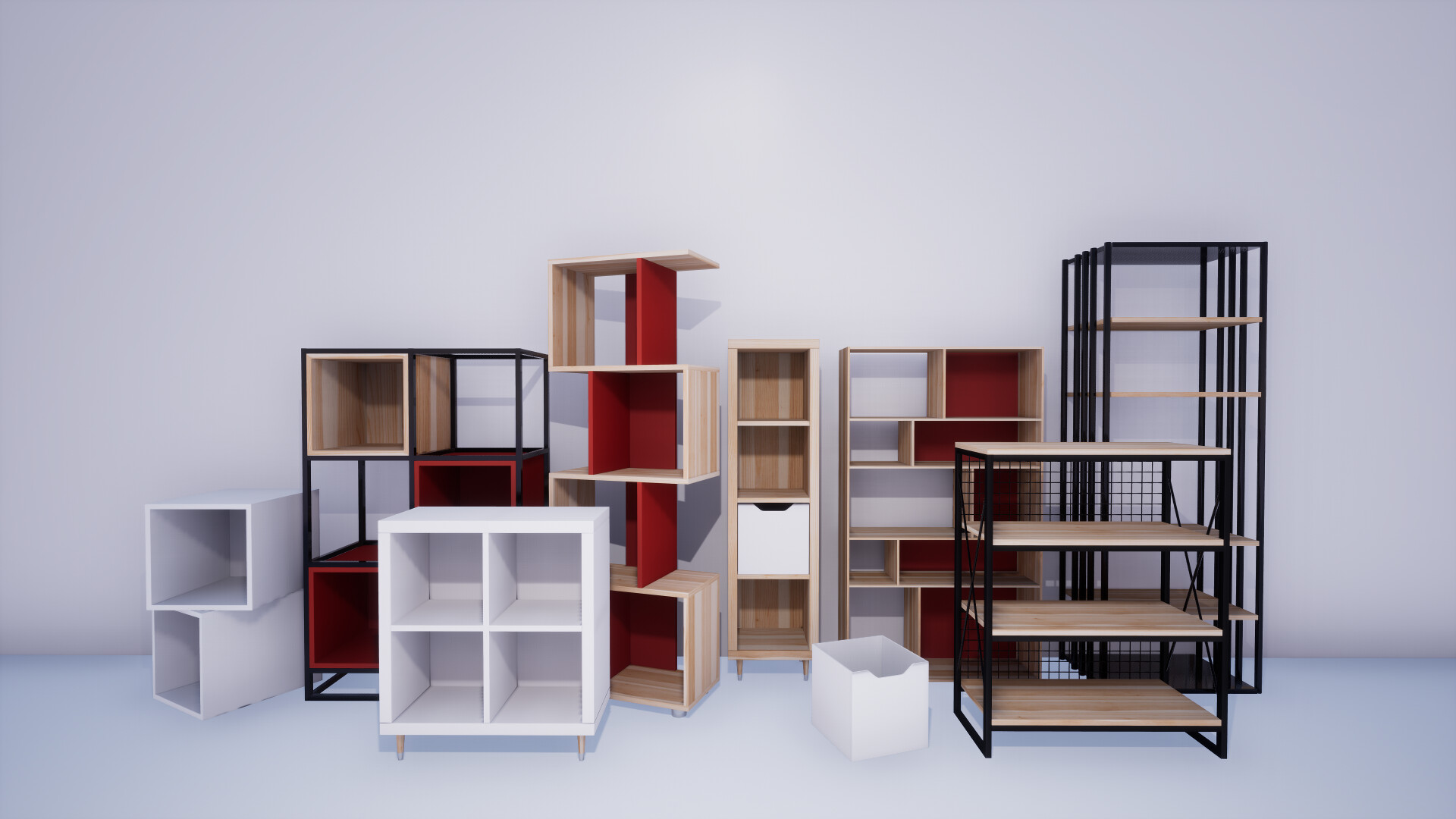 ArtStation - Shelving Set (Unreal Engine 4)