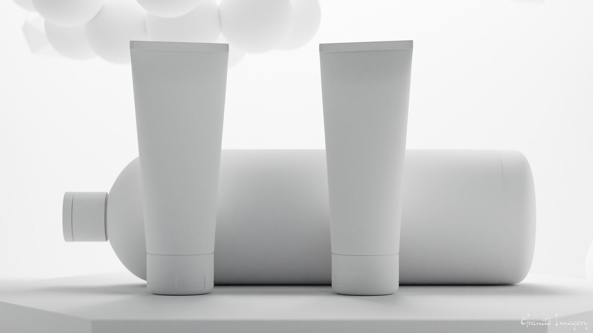 Granite Imagery - 3D Cosmetic Products Visualization | Cycles | Granite ...