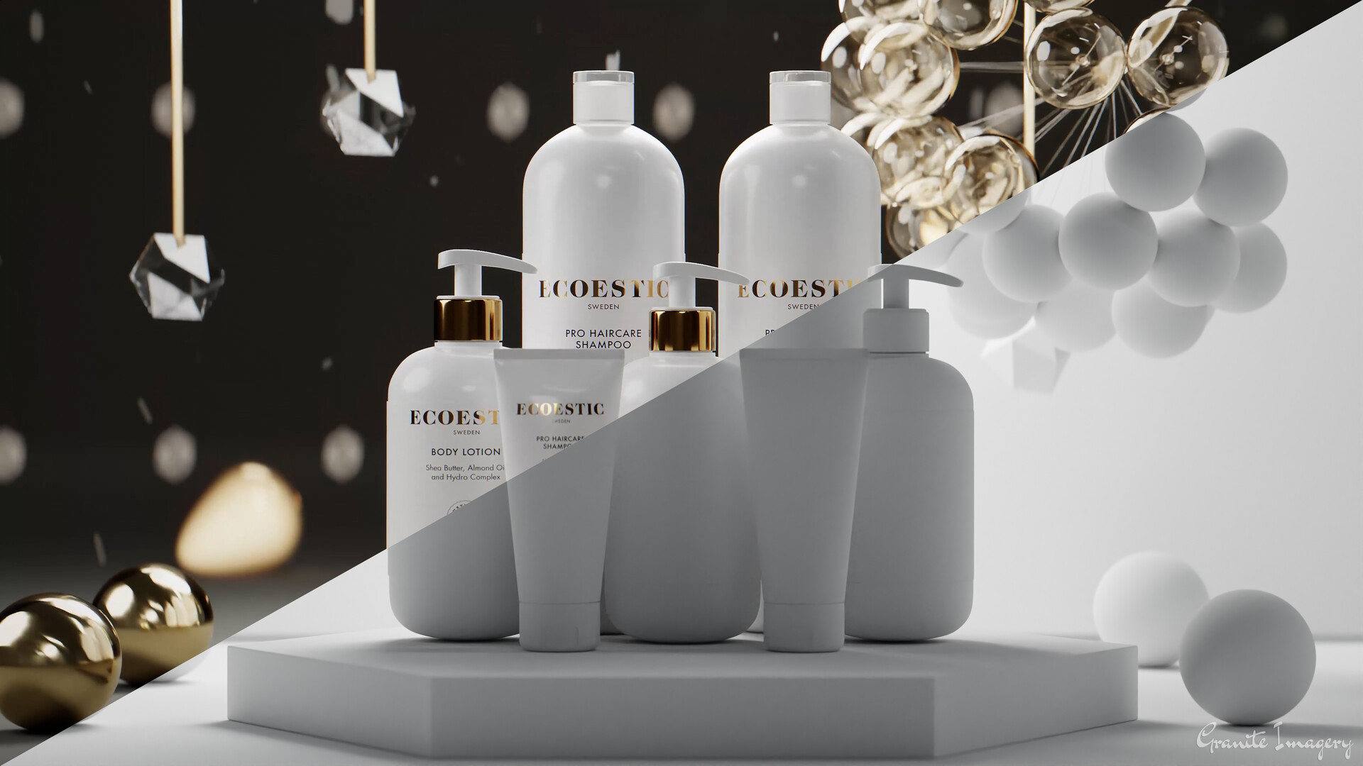 Granite Imagery - 3D Cosmetic Products Visualization | Cycles | Granite Imagery