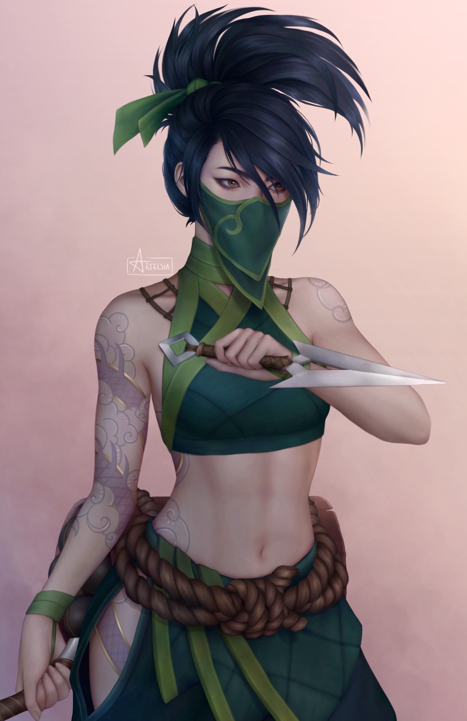 ArtStation - Akali