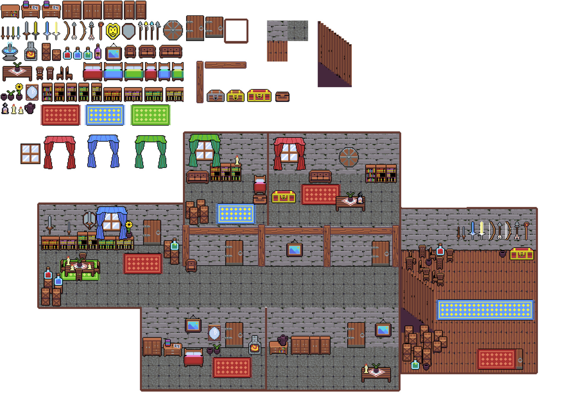 ArtStation - Castle Tileset