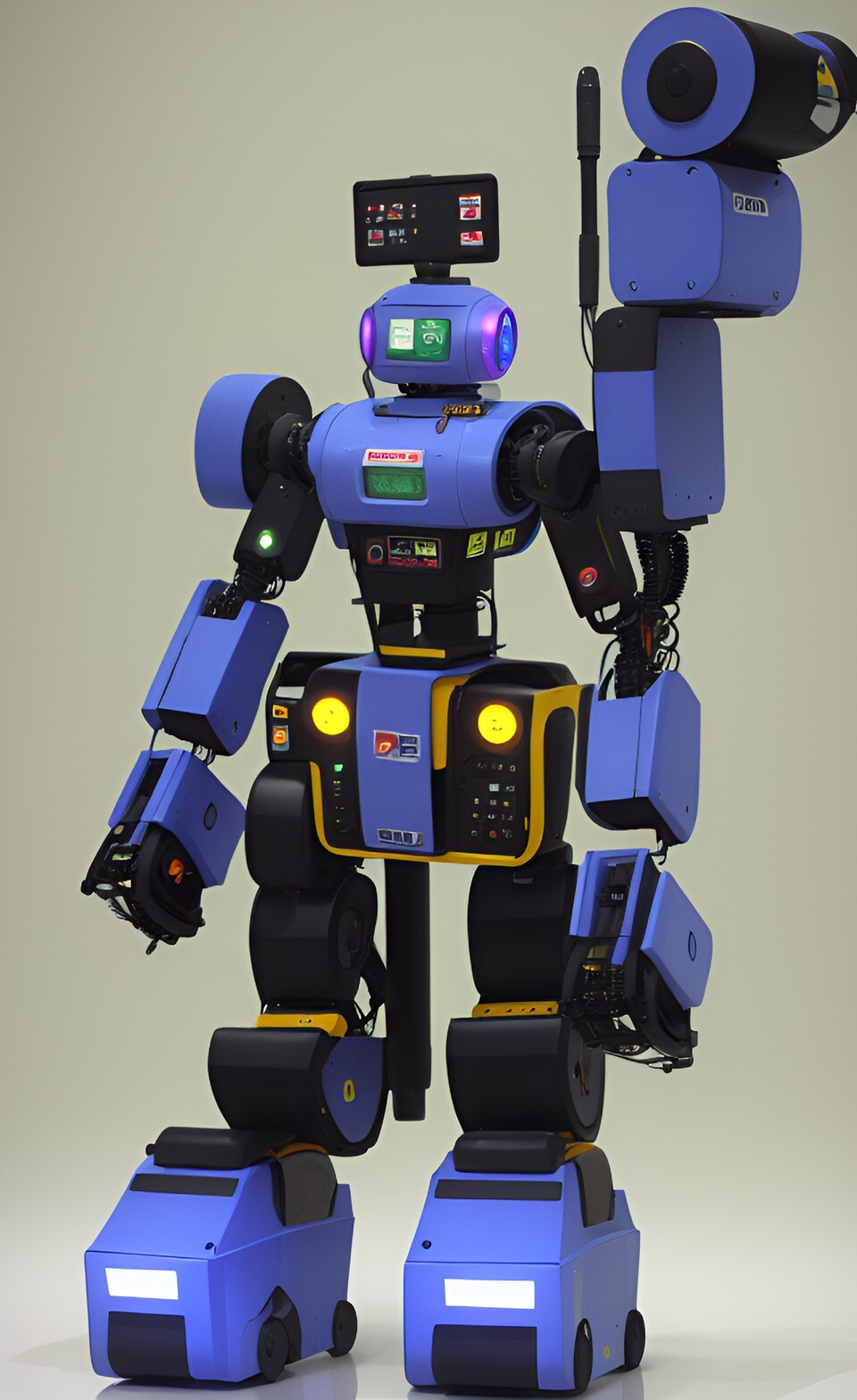 ArtStation - 3D Scanners and Robots - AI Generation.