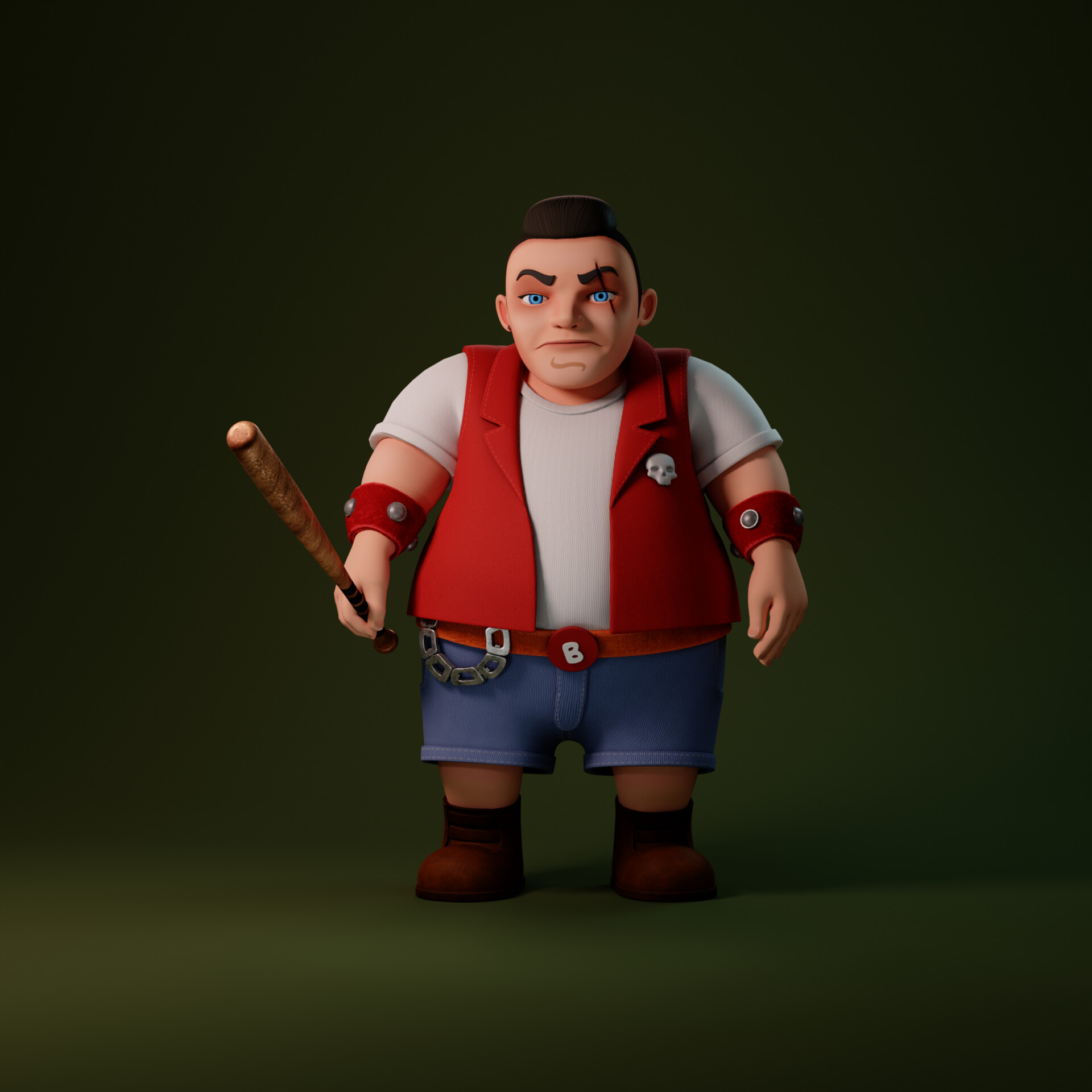 ArtStation - Haris, Scary Bully