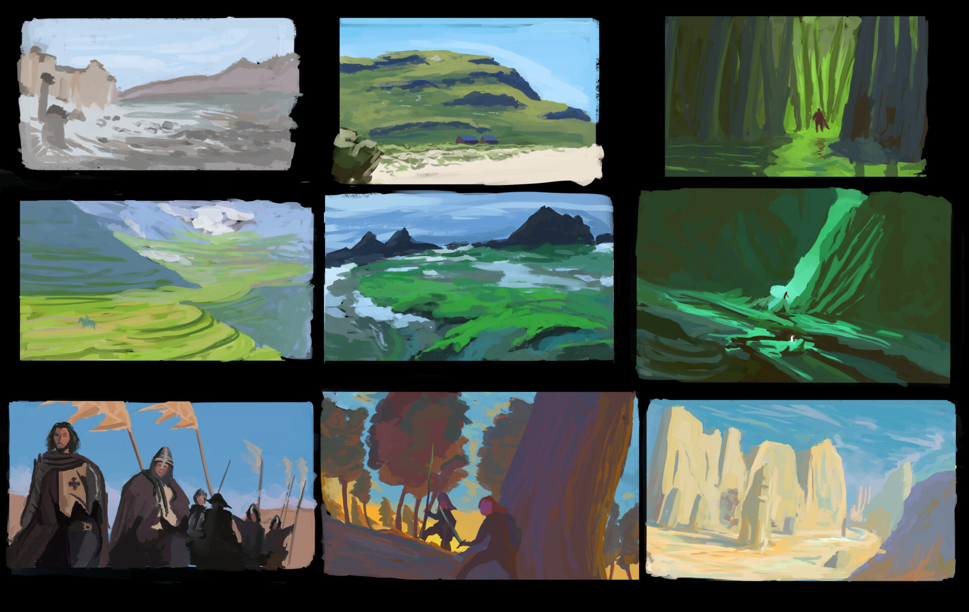 ArtStation - Color study