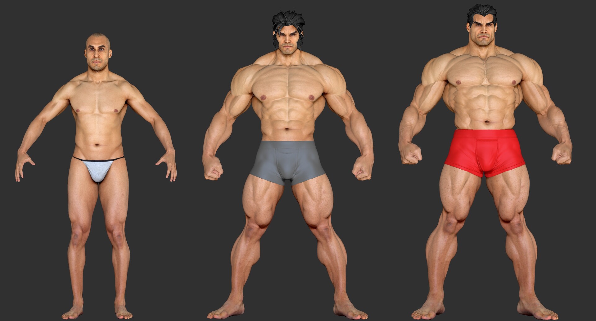 Erick Sosa - 3D Scan Store superhero studies