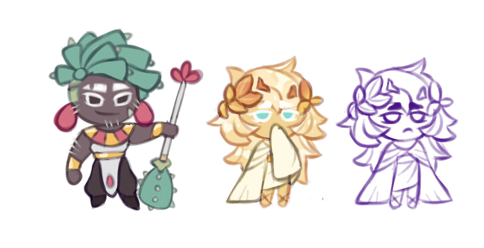 ArtStation - Design Doodles - Cookie Run