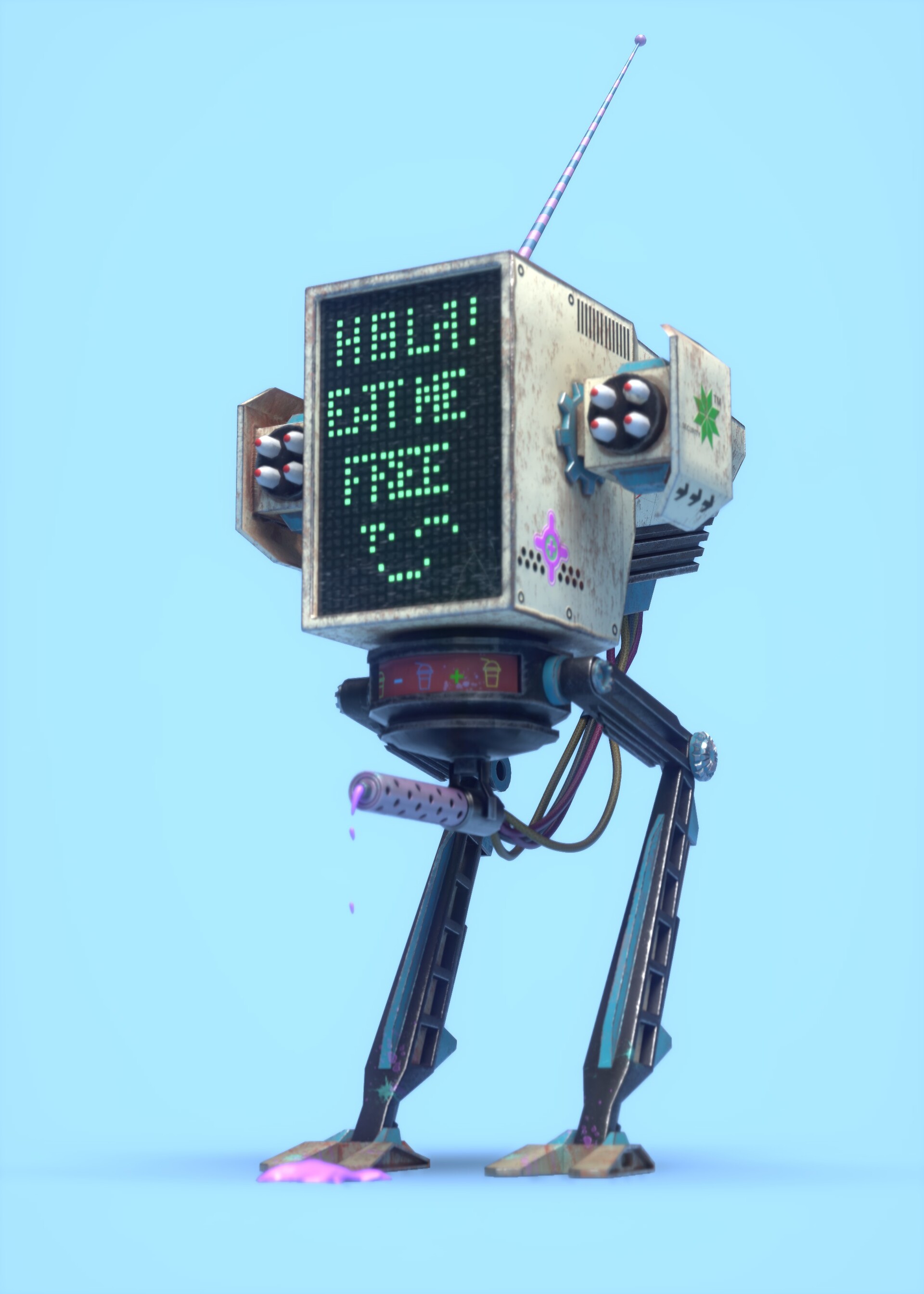 ArtStation - sweet robot