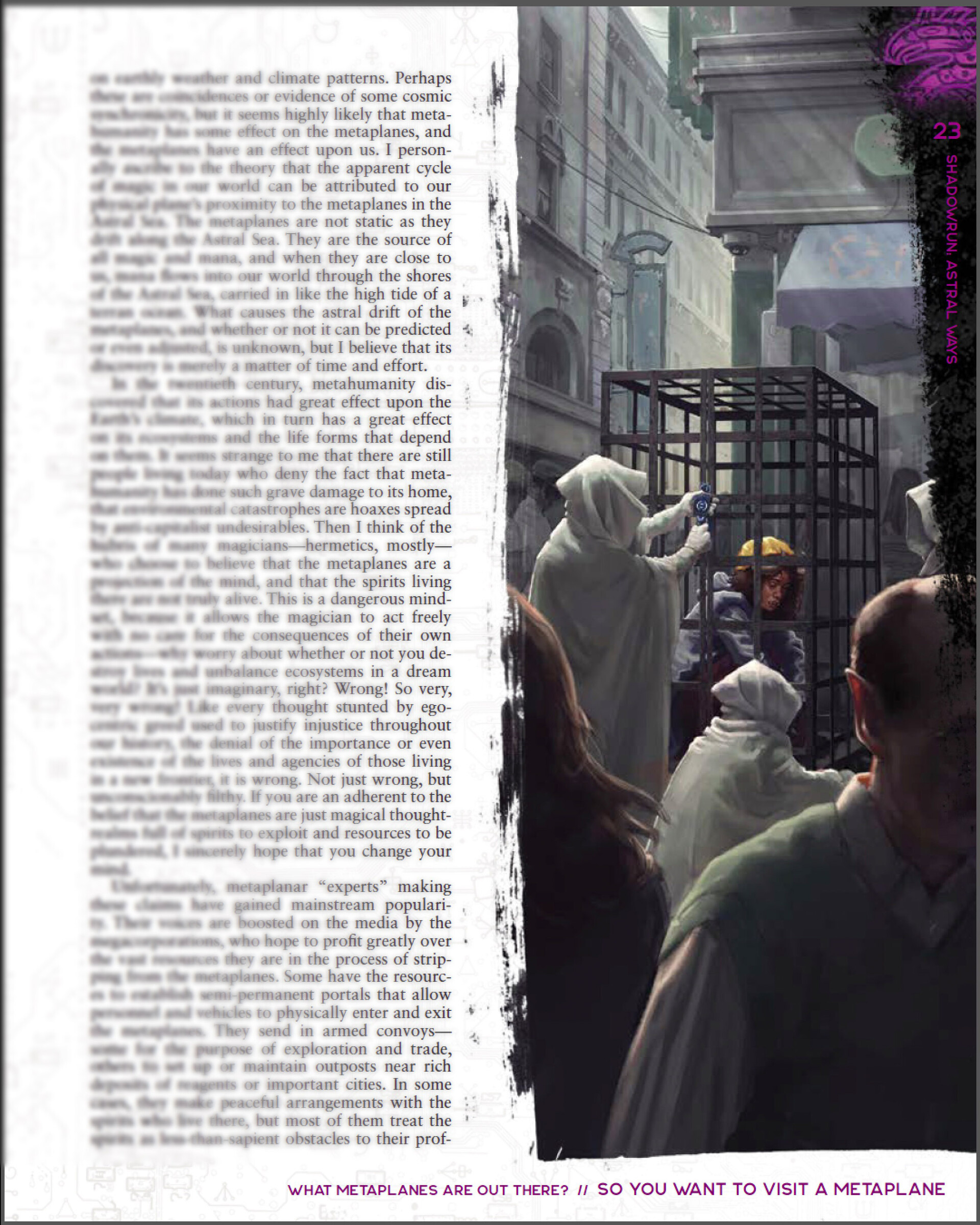 Jori Bolton - Shadowrun: Astral Ways - Prisoner