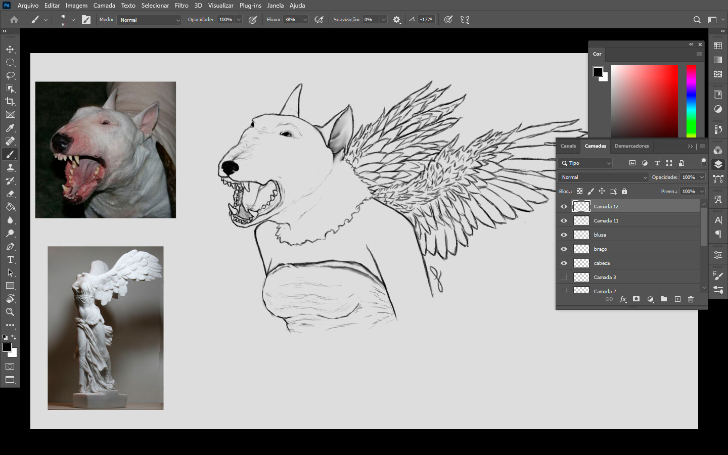 ArtStation - Lady dog