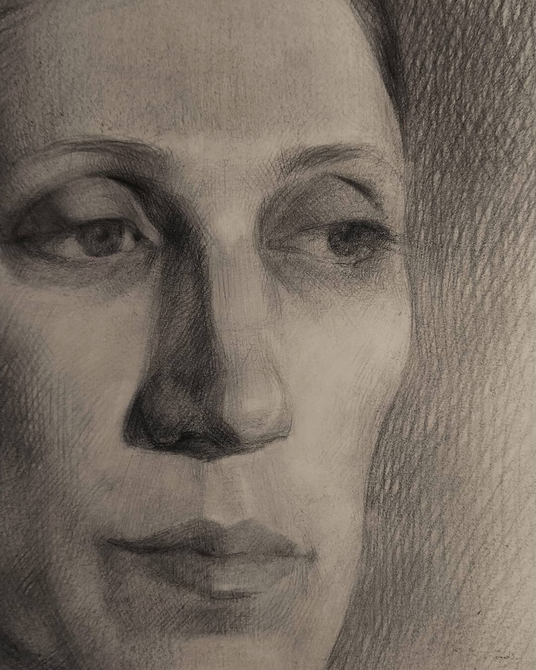 ArtStation - Portrait of mom