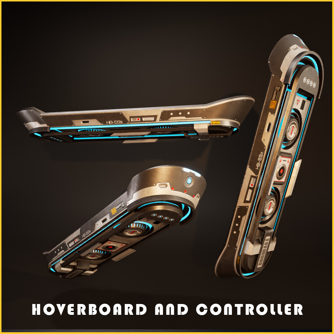 ArtStation - SciFi Hover Controller System -UE4-5