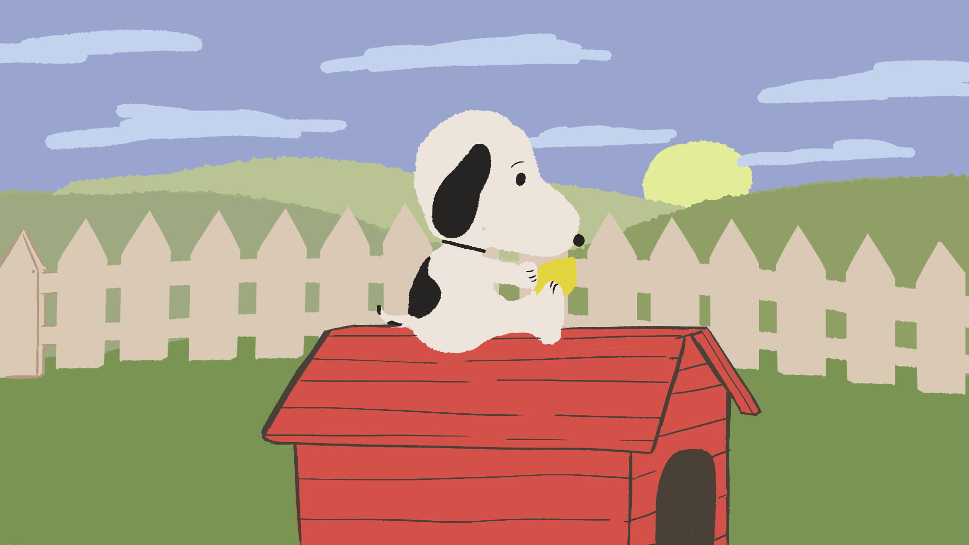 ArtStation - Snoopy Wooden Redhosue FanArt