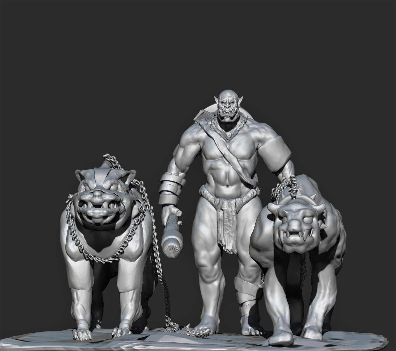 ArtStation - ORC WARRIOR