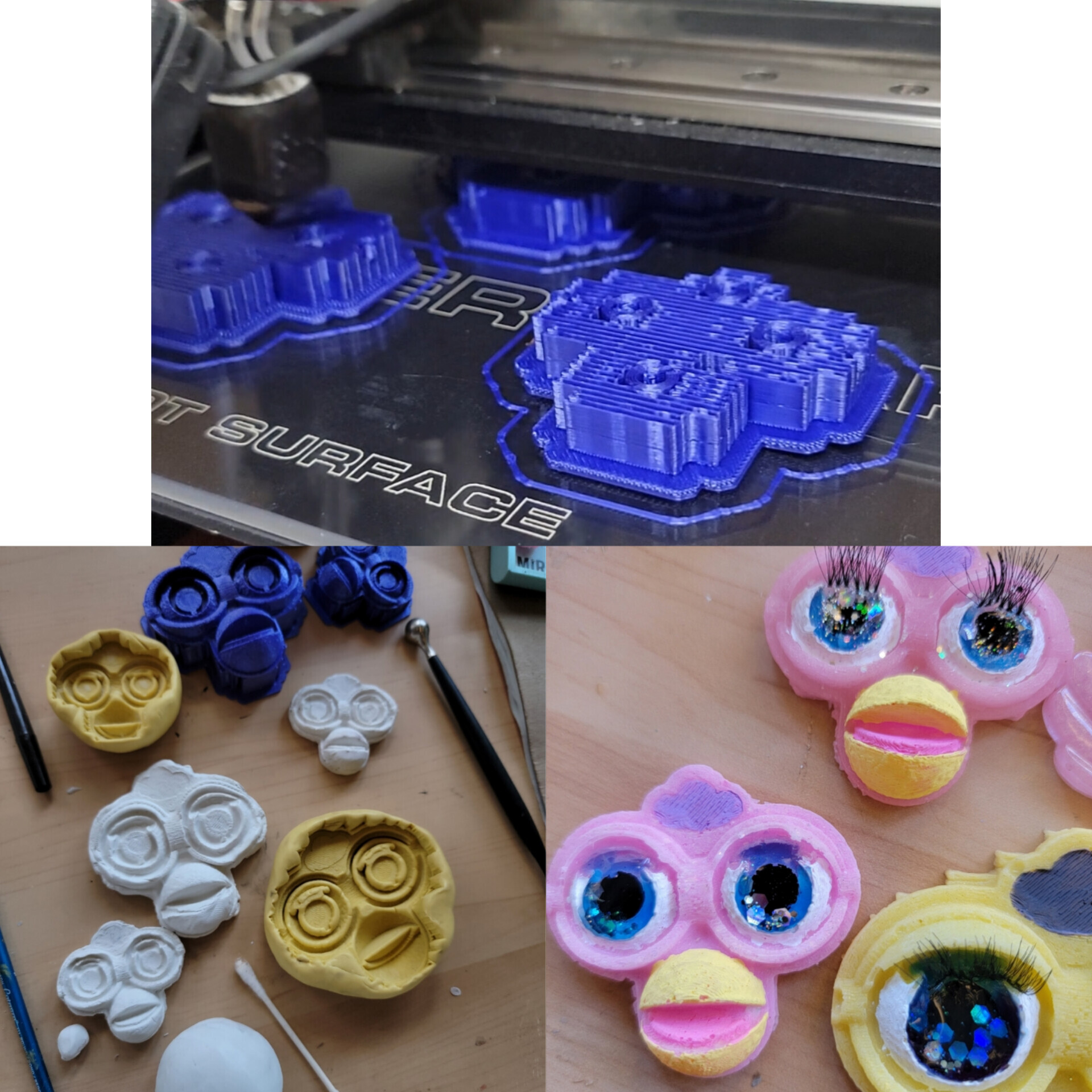ArtStation - Mold making of the 3d prints