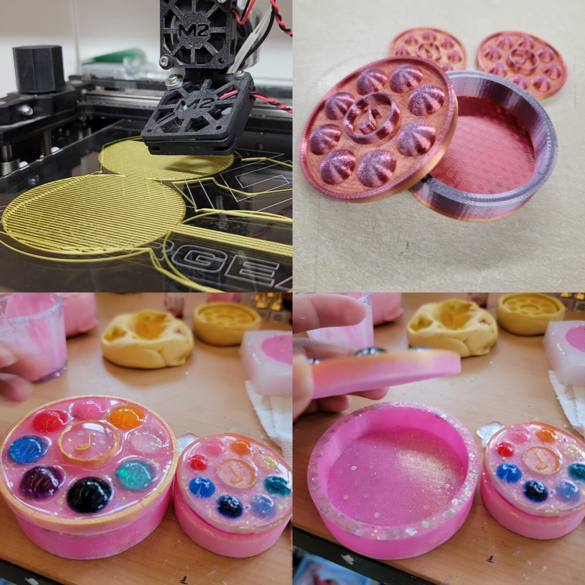 ArtStation - 3d print magical girl resin cast