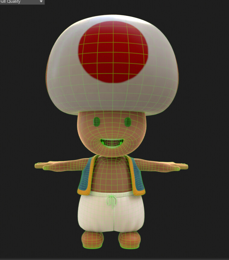 ArtStation - Toad 3d character