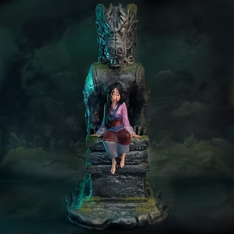 Stone Dragon From Mulan