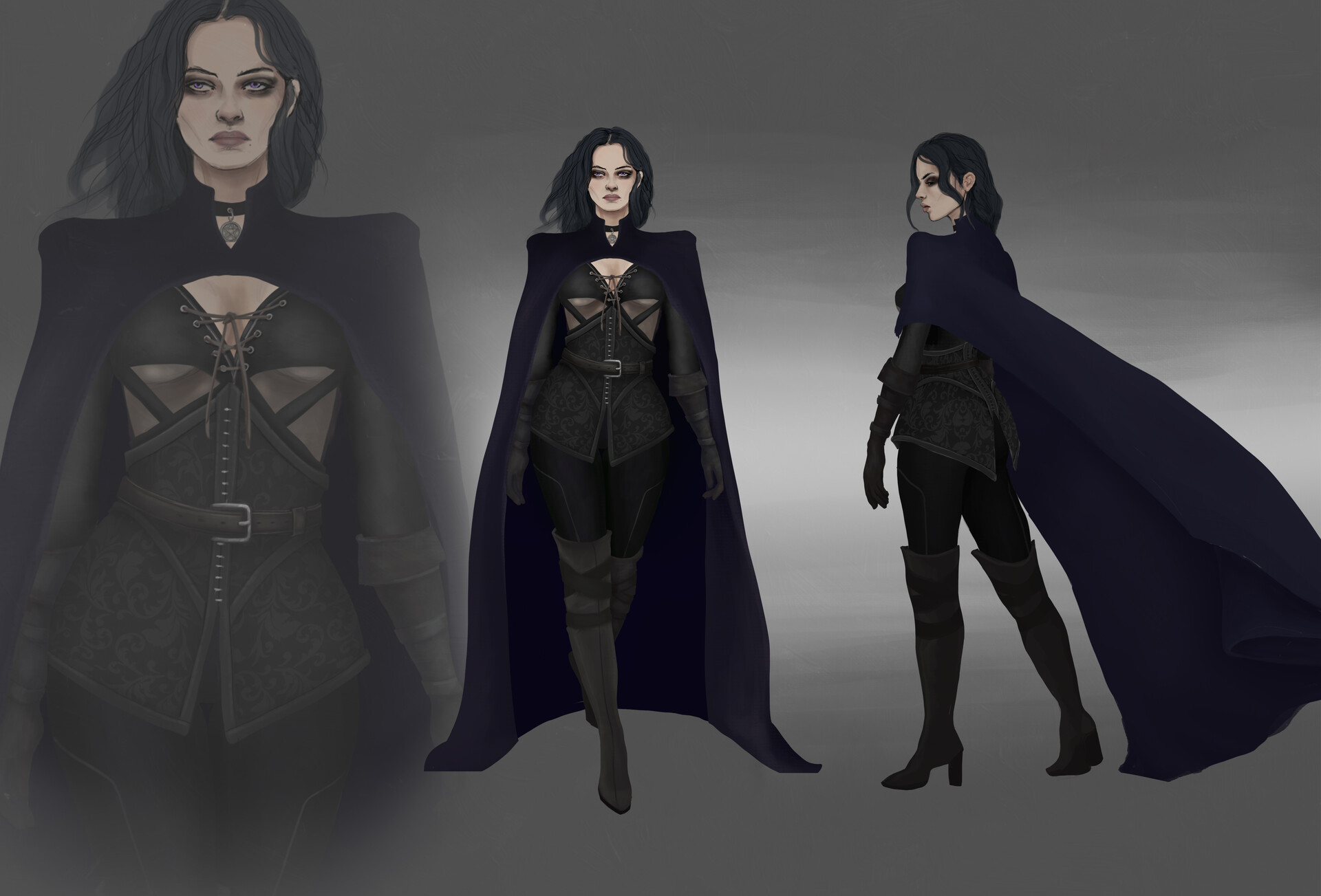 ArtStation - Yennefer Skin Concept
