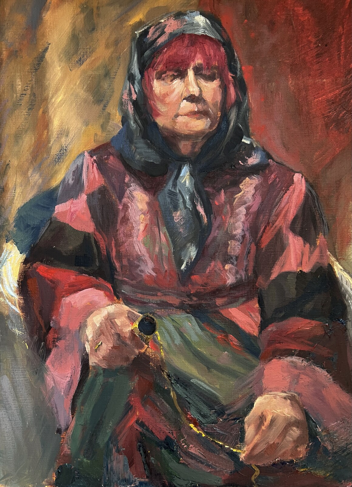 Lena Hyatt - Figure Oil-Paintings