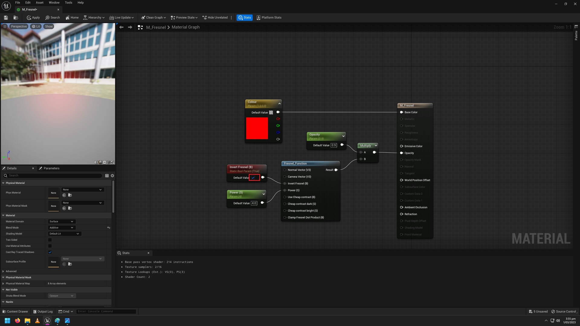 Damien Ramirez (CG) - Materials Part 3 UE5